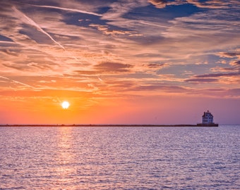 Point Arena Lighthouse Sunset Point Arena, California - Etsy