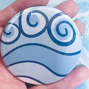 Water Tribe Pinback Button - Etsy