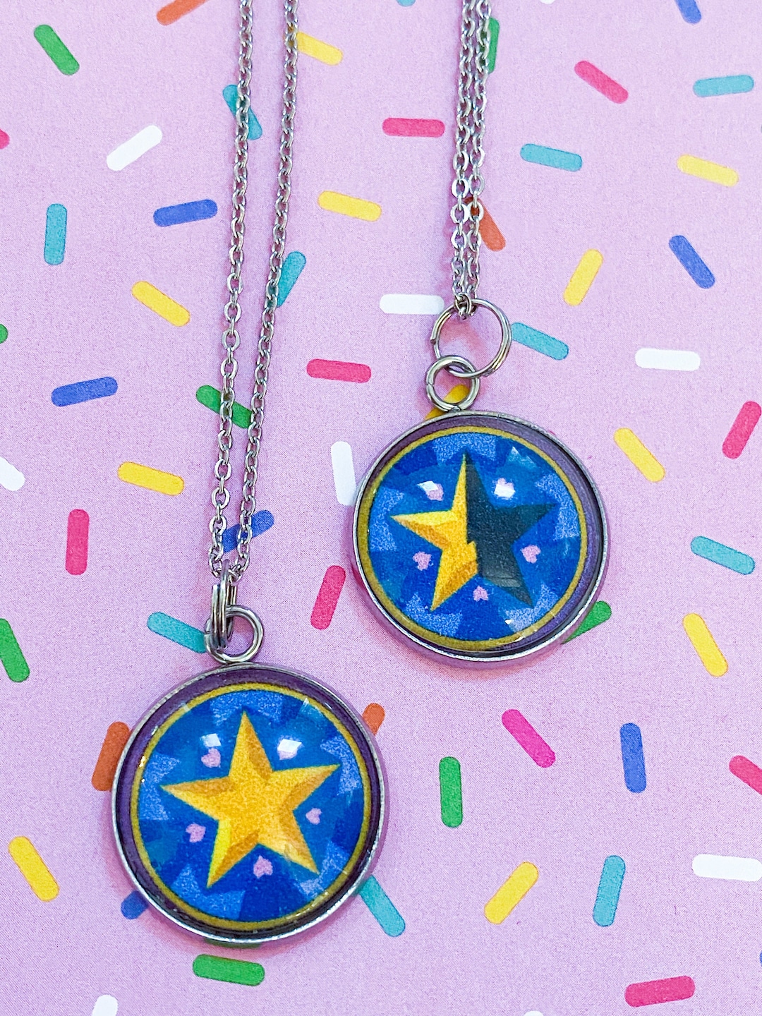 Star Vs. Evil Necklace Star Butterfly Wand Inspired Fan Art - Etsy
