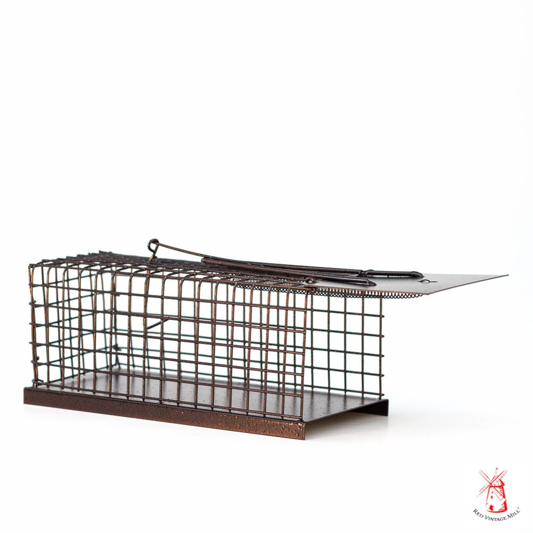 Vintage Halloween Witches Lantern Gothic Home Decor Animal Cage Trap ...