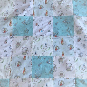 Peter Rabbit and Friends Patchwork Quilt Handmade Gift Idea - Etsy