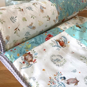 NEW Peter Rabbit Patchwork Quilt Unique Gift Idea - Etsy UK
