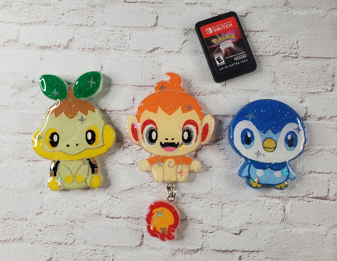Gen 4 Starters Keychain/magnet - Etsy
