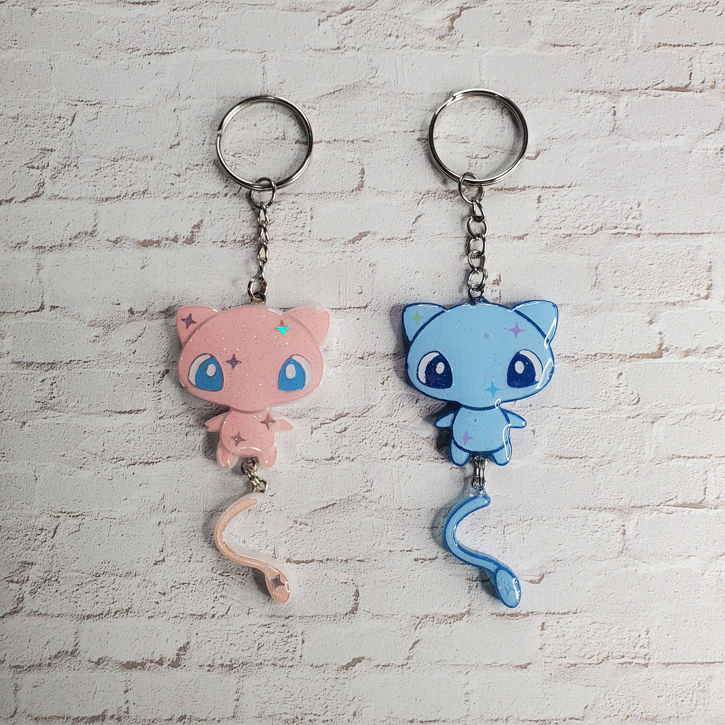 Pokemon Mew Keychain/magnet - Etsy