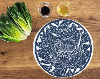 Dish and Bowl Cover Large Safari Print Salad Bowl Cover | Etsy