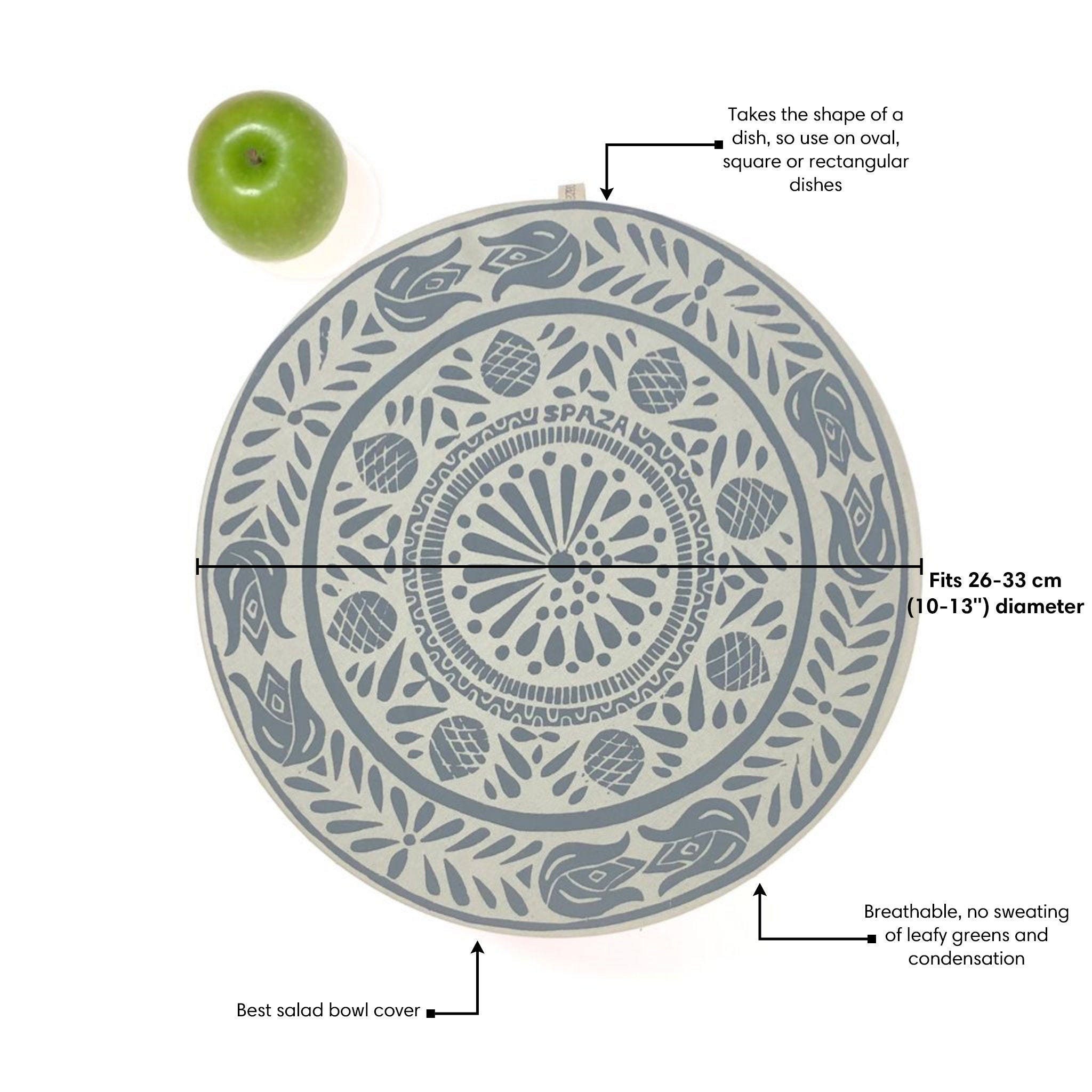 Dish and Bowl Cover Large Safari Print Salad Bowl Cover - Etsy