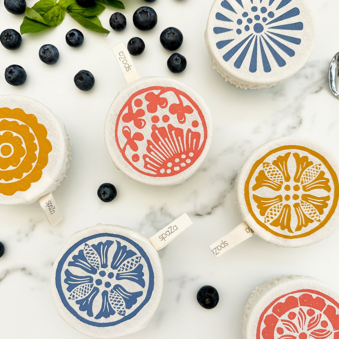 Tiny Top 3 Inch/8 Cm Cotton Cover 6 Pack for Jars, Carafes, Ramekins ...