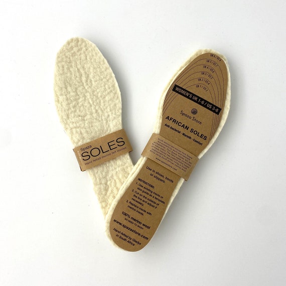 Felt Insoles Merino Wool Inserts for Shoes Boots and - Etsy