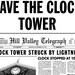 Back to the Future 'save the Clock Tower' Flyer - Etsy