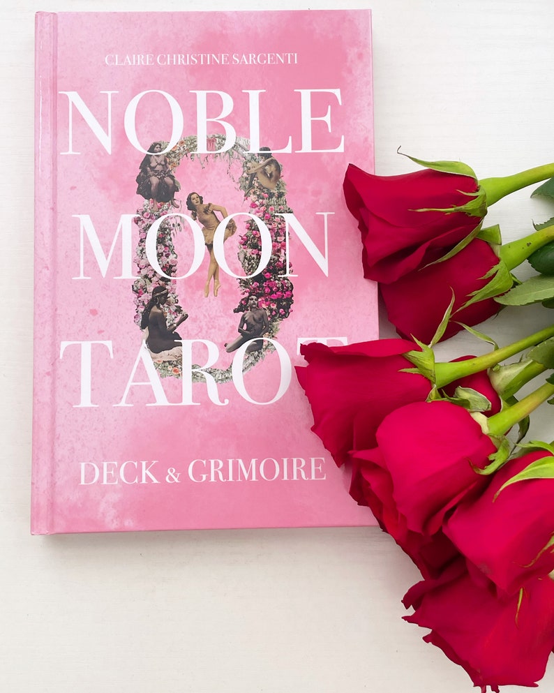 Noble Moon Tarot Deck & Grimoire - Etsy