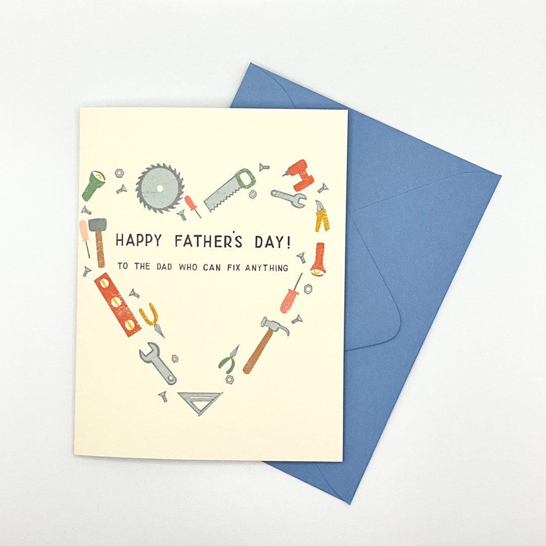 Handyman Father’s Day Card, to the Dad Who Can Fix Anything! but the ...