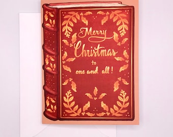 Christmas Card Book - Etsy