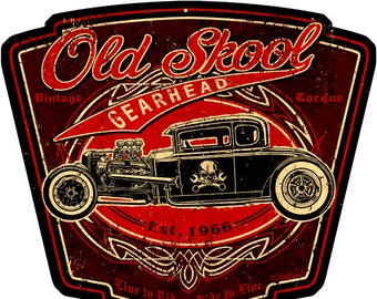 Hot Rod Cut Out - Etsy