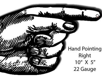 Metal Hand Cut Sign | Etsy