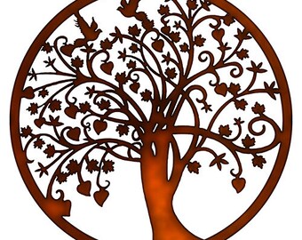 Laser cut metal art | Etsy