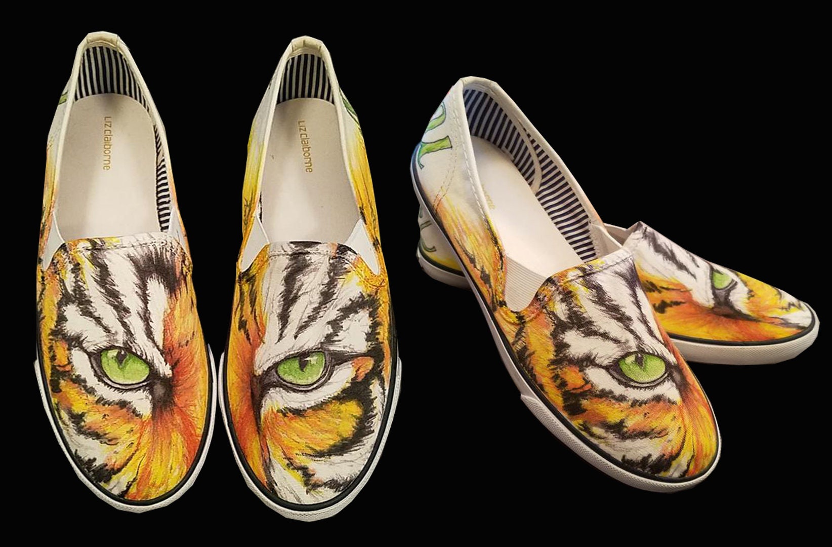 Hand Drawn, Custom Shoes, Custom Art, Handmade, Sharpie Ink, Unique ...