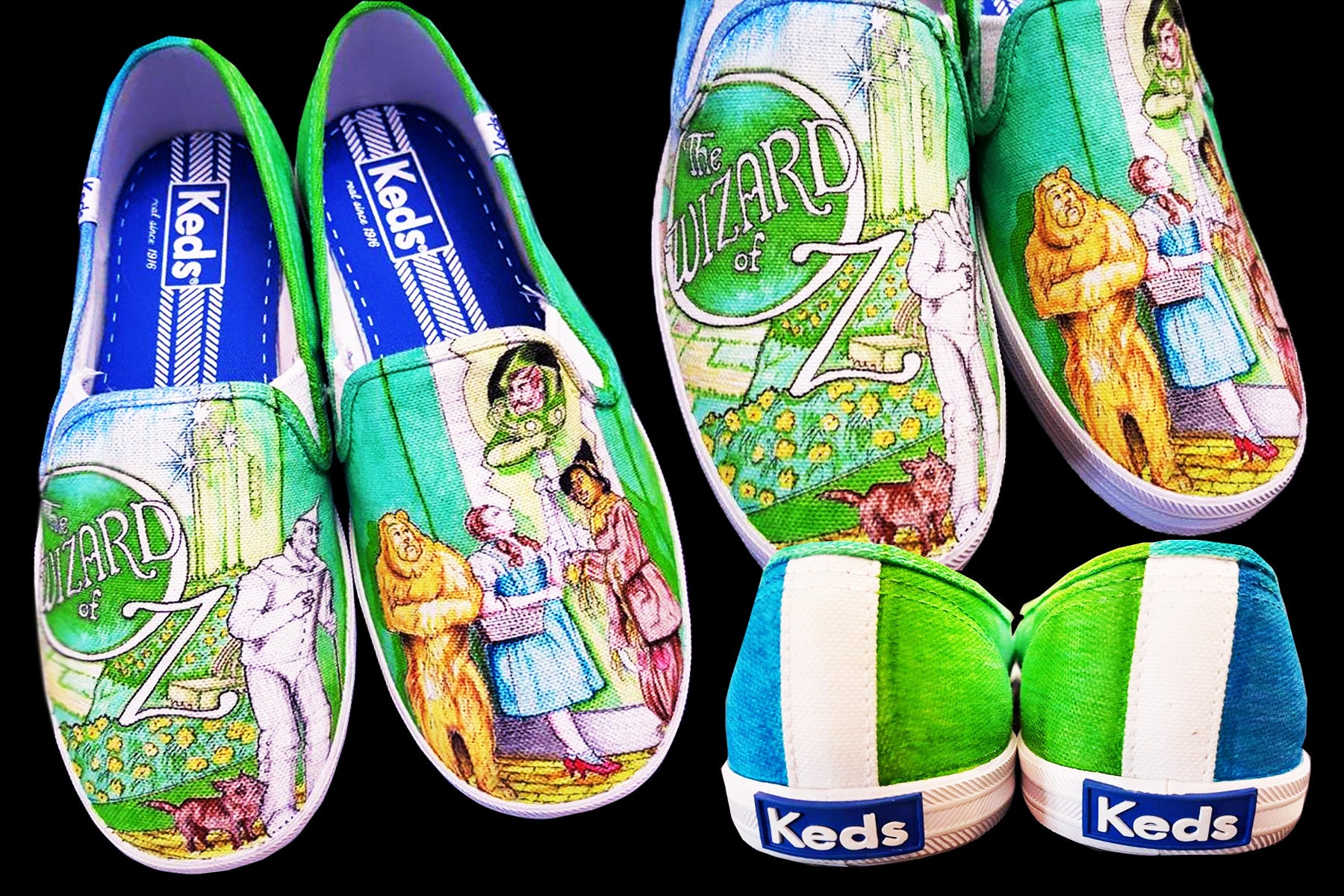 Hand Drawn, Custom Shoes, Custom Art, Handmade, Sharpie Ink, Unique ...