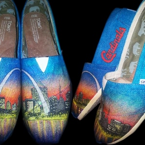 Hand Drawn, Custom Shoes, Custom Art, Handmade, Sharpie Ink, Unique ...