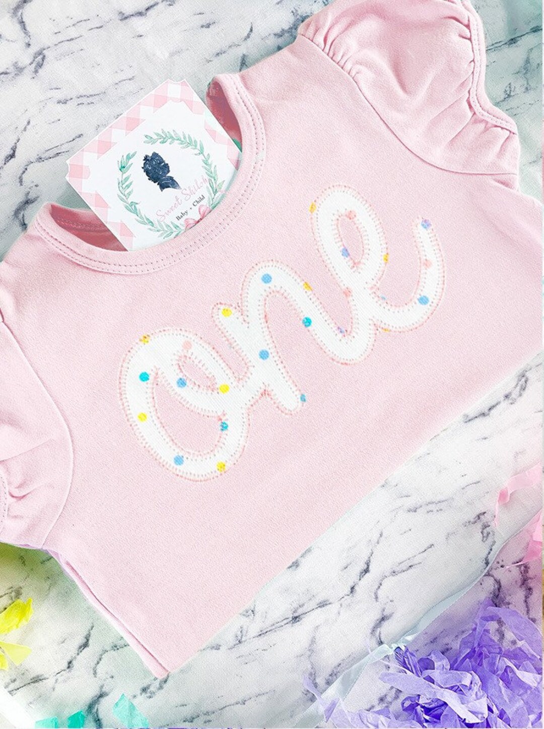 Girls "one" Birthday Shirt, 1st Birthday Shirt for Girls, Baby Girl One ...