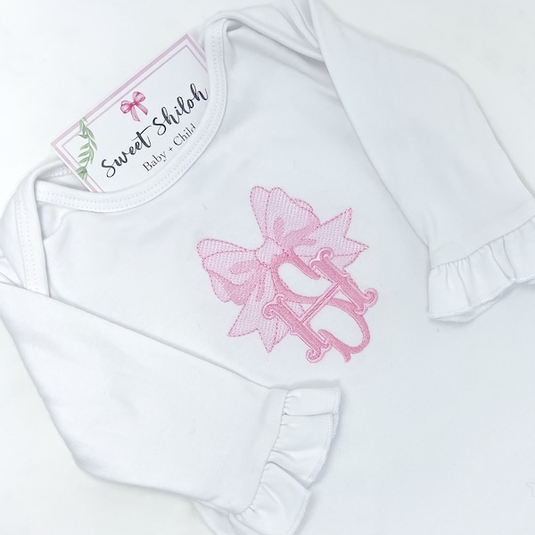 Baby Girl Monogram - Etsy