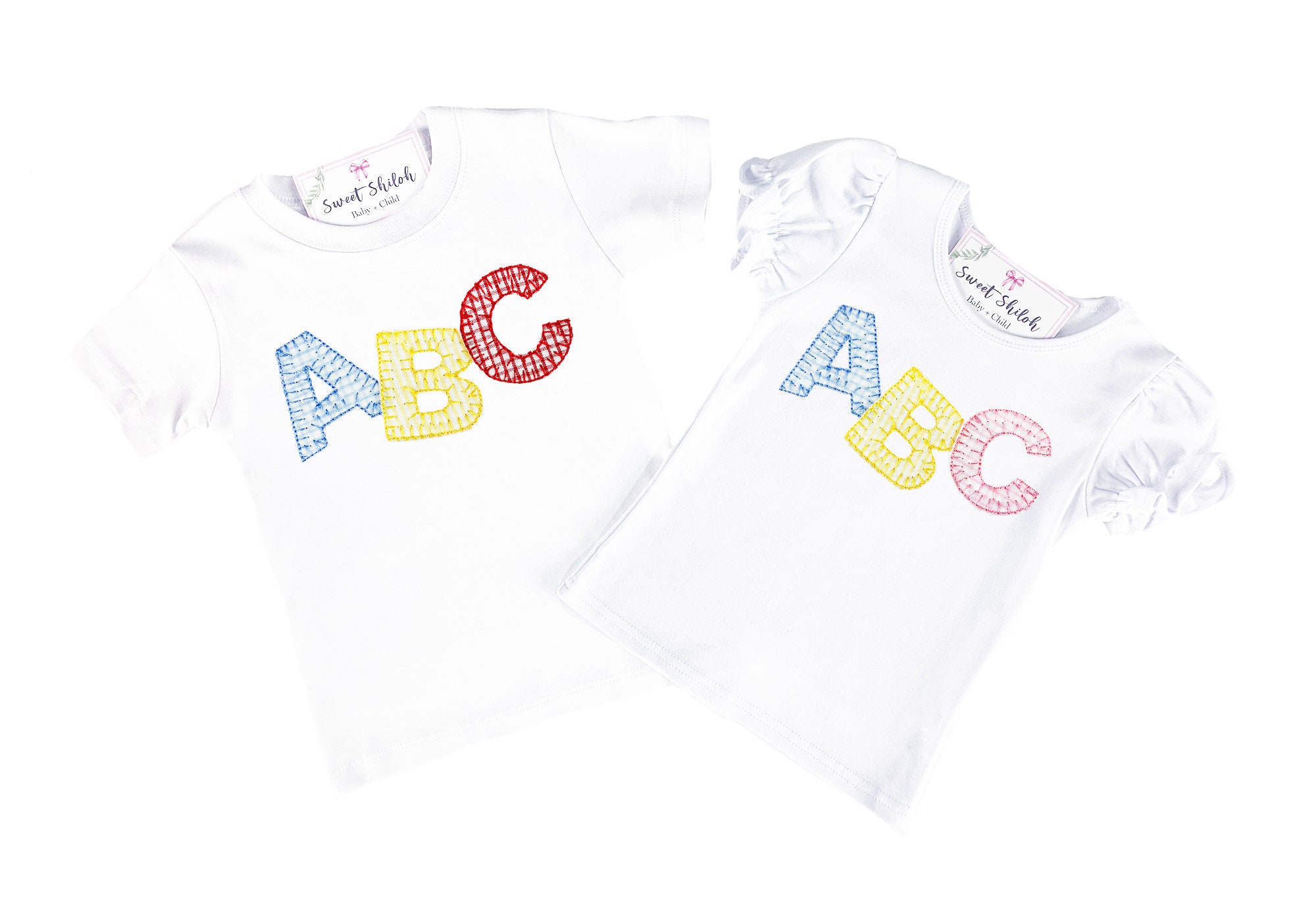 Boys ABC School Shirt Back to School Outfit ABC Tee Shirt | Etsy