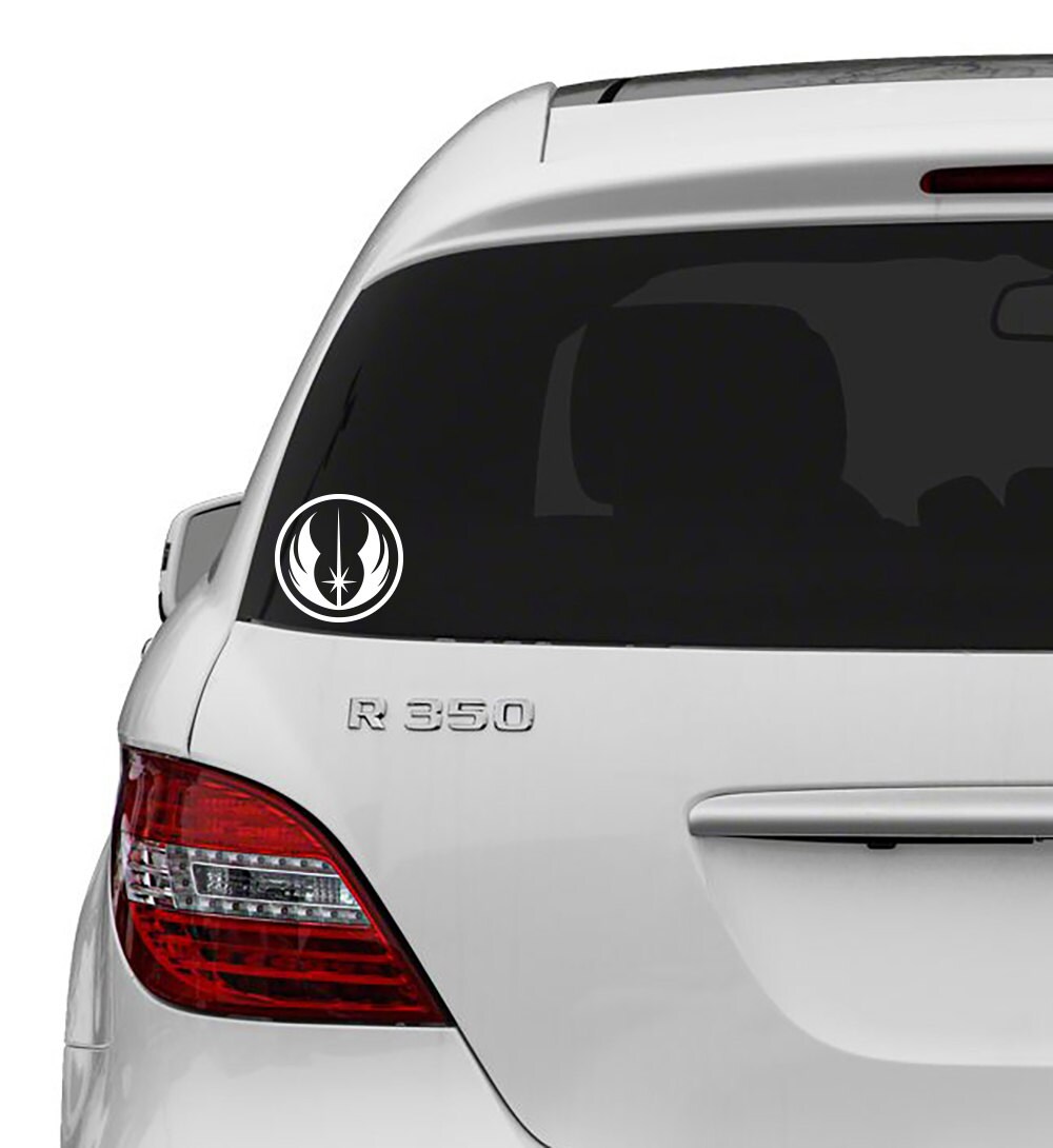 Jedi Logo Vinyl Decal.. Star Wars Jedi Decal.. Jedi Sticker.. | Etsy