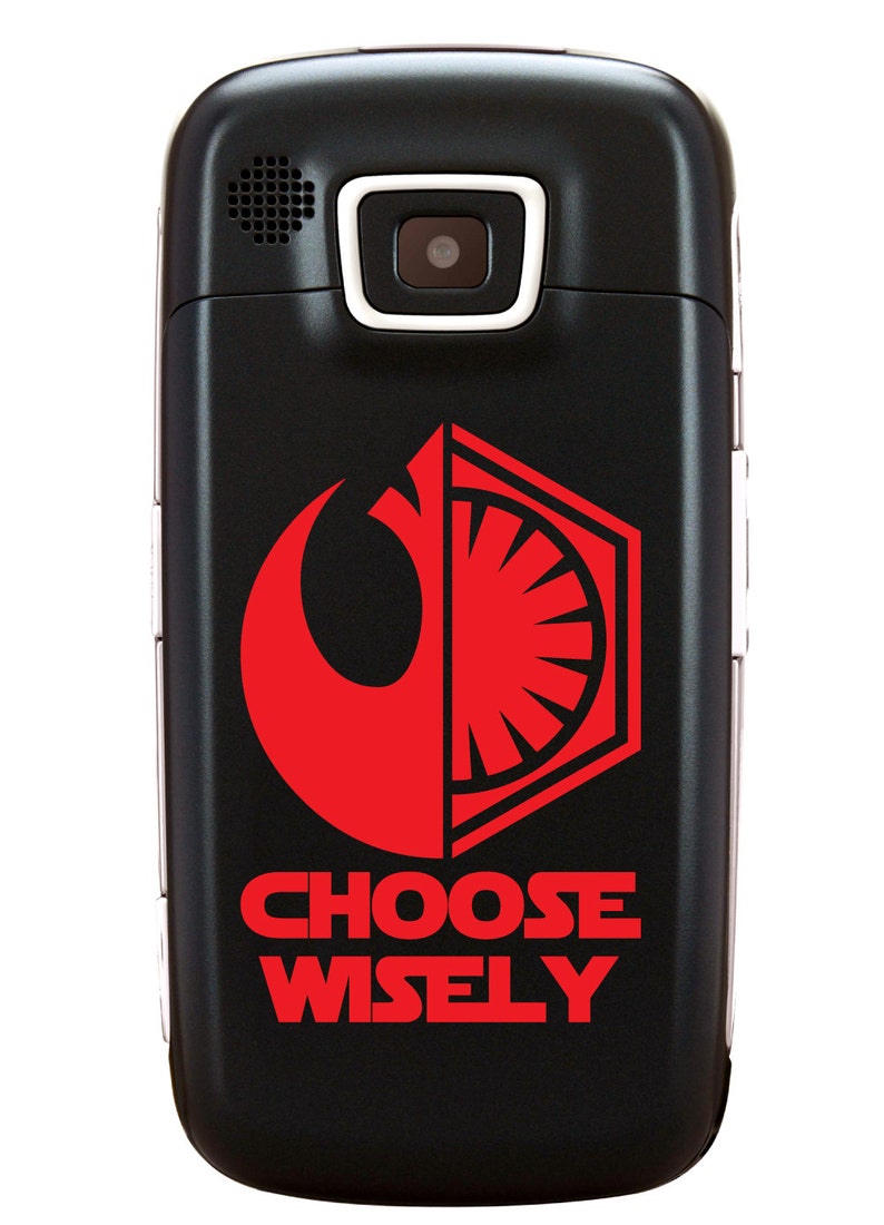 First Order Choose Wisely Decal.. Choose Wisely First Order - Etsy