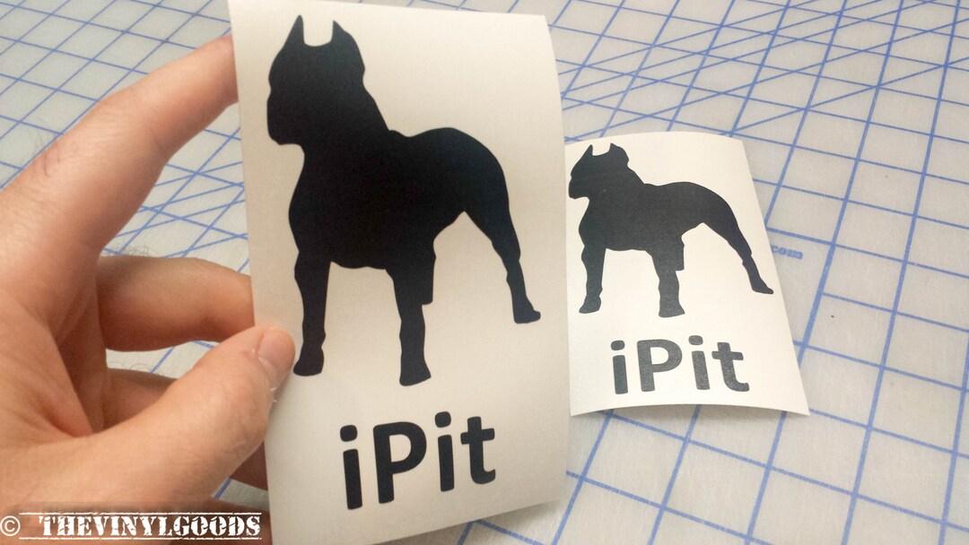 Ipit Decal.. Pitbull Decal.. Ipit Sticker.. Pitbull Sticker.. - Etsy