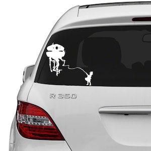 Girl and Her Imperial Droid Decal.. Girl With Viper Droid Decal ...