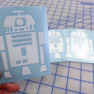 R2 D2 Decal.. R2D2 Decal.. R2 D2 Sticker.. R2D2 Sticker.. Star - Etsy