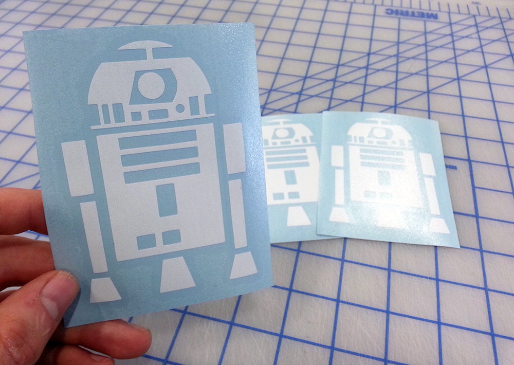 R2 D2 decal.. R2D2 decal.. R2 D2 sticker.. R2D2 sticker.. Star | Etsy