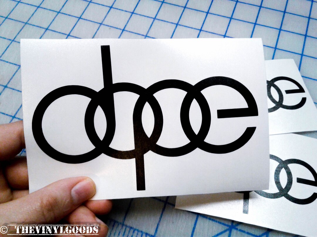 Dope Decal.. Dope Sticker.. Dope Window Decal.. Dope Vinyl Decal.. Dope ...