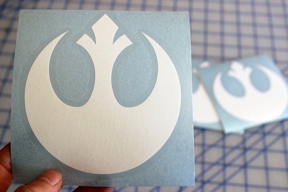 Star Wars Rebel Alliance Decal.. Rebel Alliance Sticker.. Rebel ...