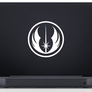 Jedi Logo Vinyl Decal.. Star Wars Jedi Decal.. Jedi Sticker.. Jedi ...