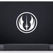 Jedi Logo Vinyl Decal.. Star Wars Jedi Decal.. Jedi Sticker.. Jedi ...