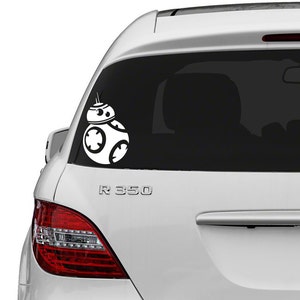 BB8 Decal.. Star Wars Inspired BB8 Decal.. BB8 Sticker.. BB8 Droid ...