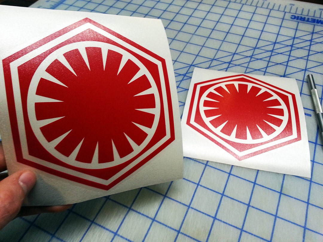 Star Wars First Order Decal.. First Order Decal.. First Order Sticker ...