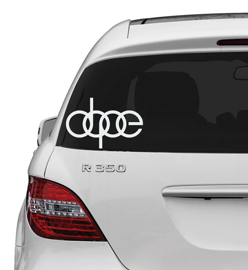 Dope Decal.. Dope Sticker.. Dope Window Decal.. Dope Vinyl - Etsy
