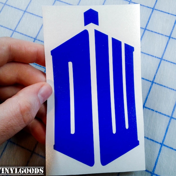Doctor Who Decal - Etsy