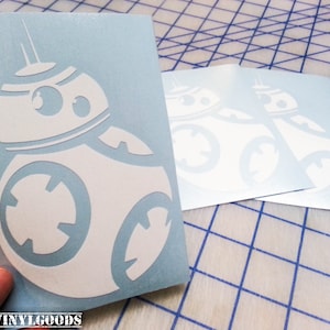 BB8 Decal.. Star Wars Inspired BB8 Decal.. BB8 Sticker.. BB8 Droid ...