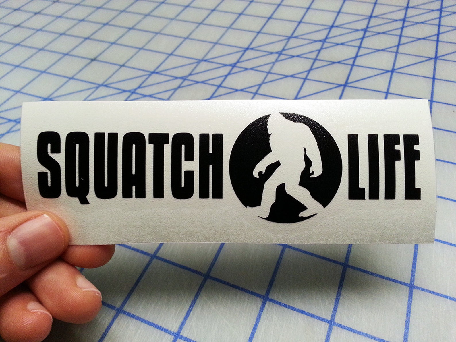 Squatch Life Decal.. Squatch Life Sticker.. | Etsy