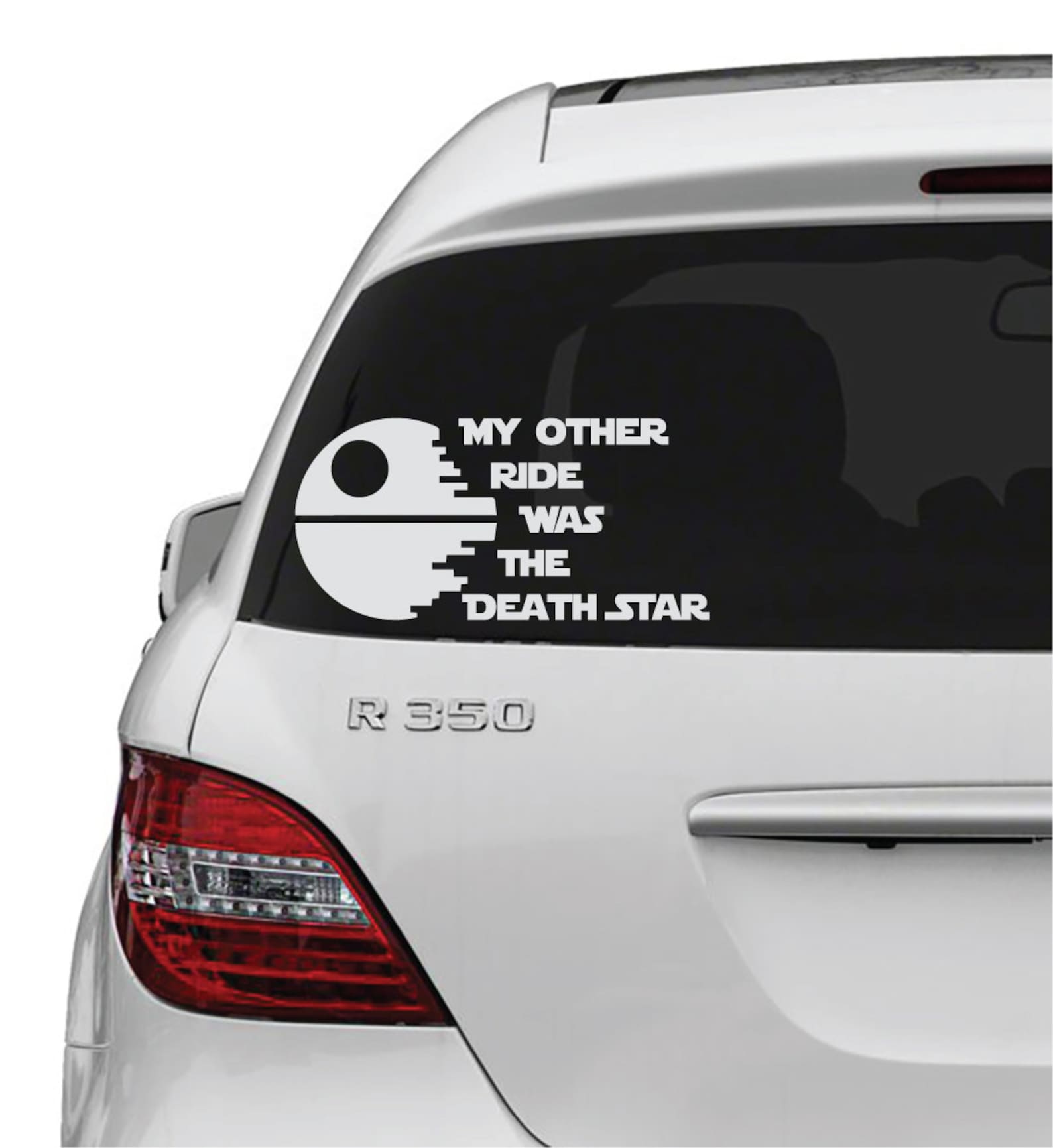 My Other Ride Was the Death Star Vinyl Decal.. Death Star - Etsy