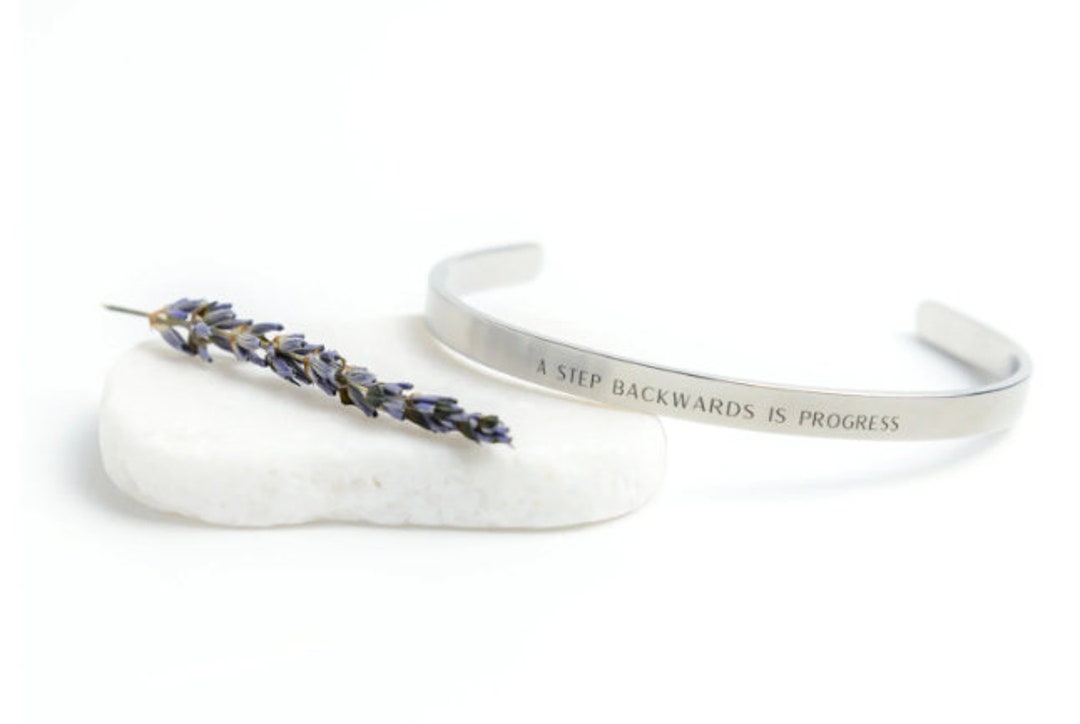 A Step Backwards is Progress, Jewelry Gift Family Researcher, Genealogy ...