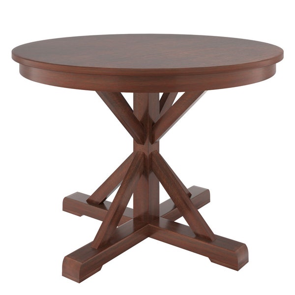 Round Pedestal Table - Etsy