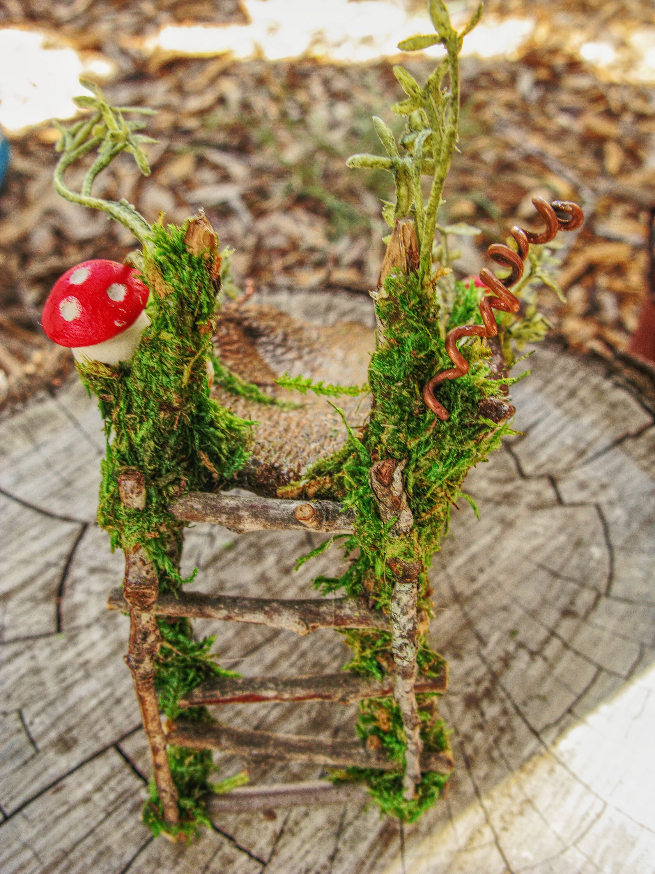 Miniature Fairy Slide Fairy Furniture, Fairy Playground, Miniature ...