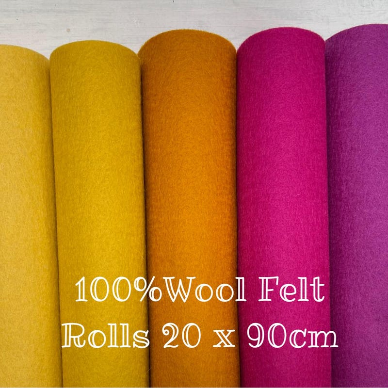 Thick Wool Felt - Etsy