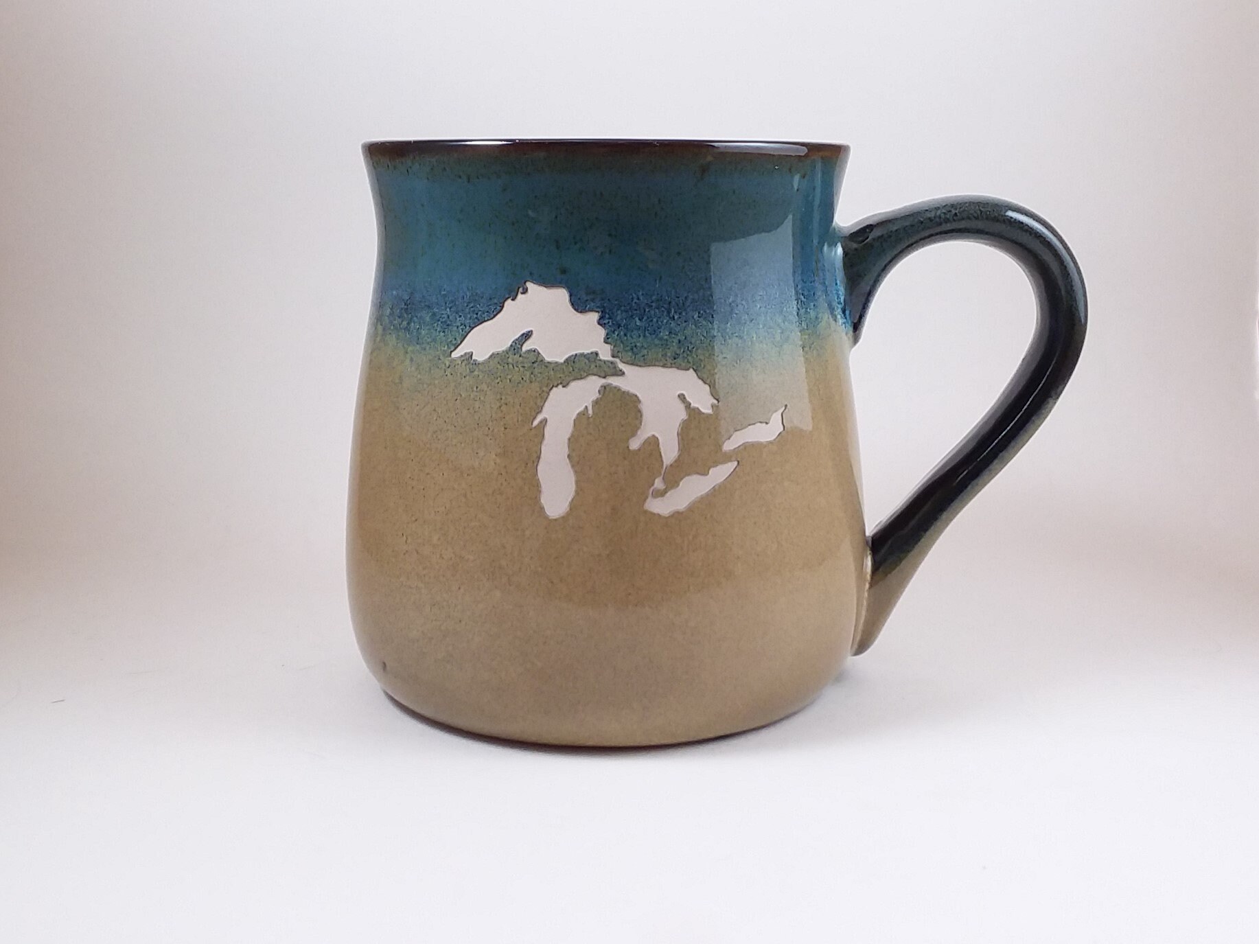 Sandblasted 26 Ounce Great Lakes Rustic Tavern Mug - Etsy