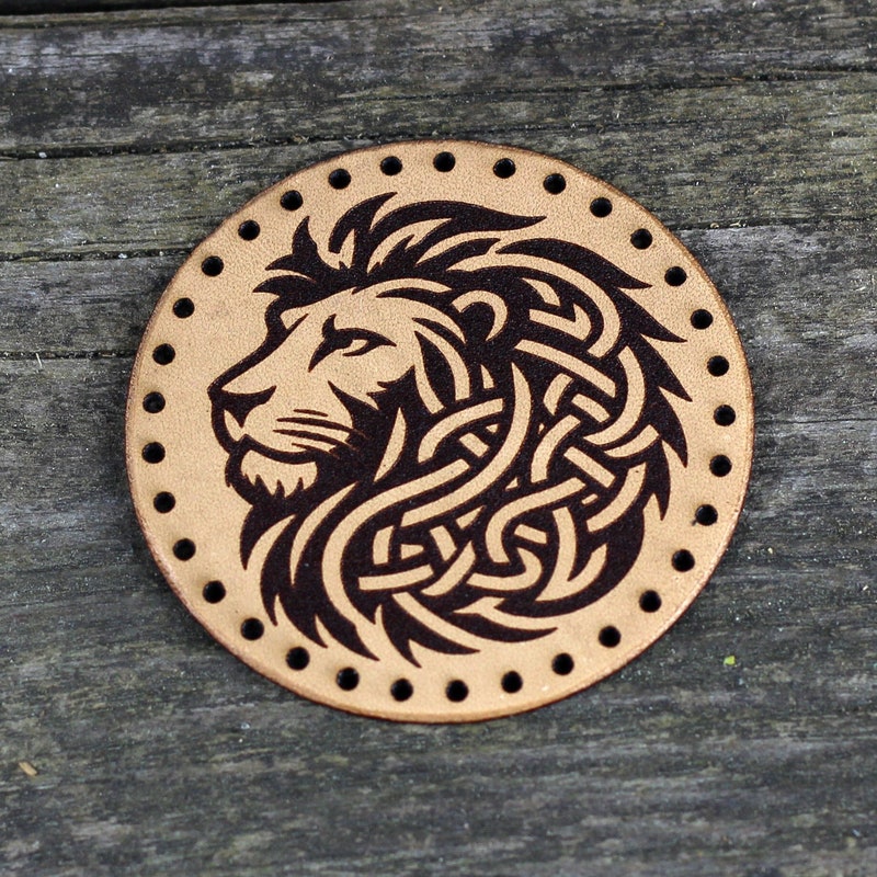 Lion Patch - Etsy
