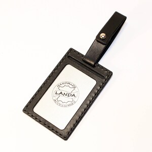 ID Card Holder, Leather Card Tag, Luggage Tag,business Card Cover ...
