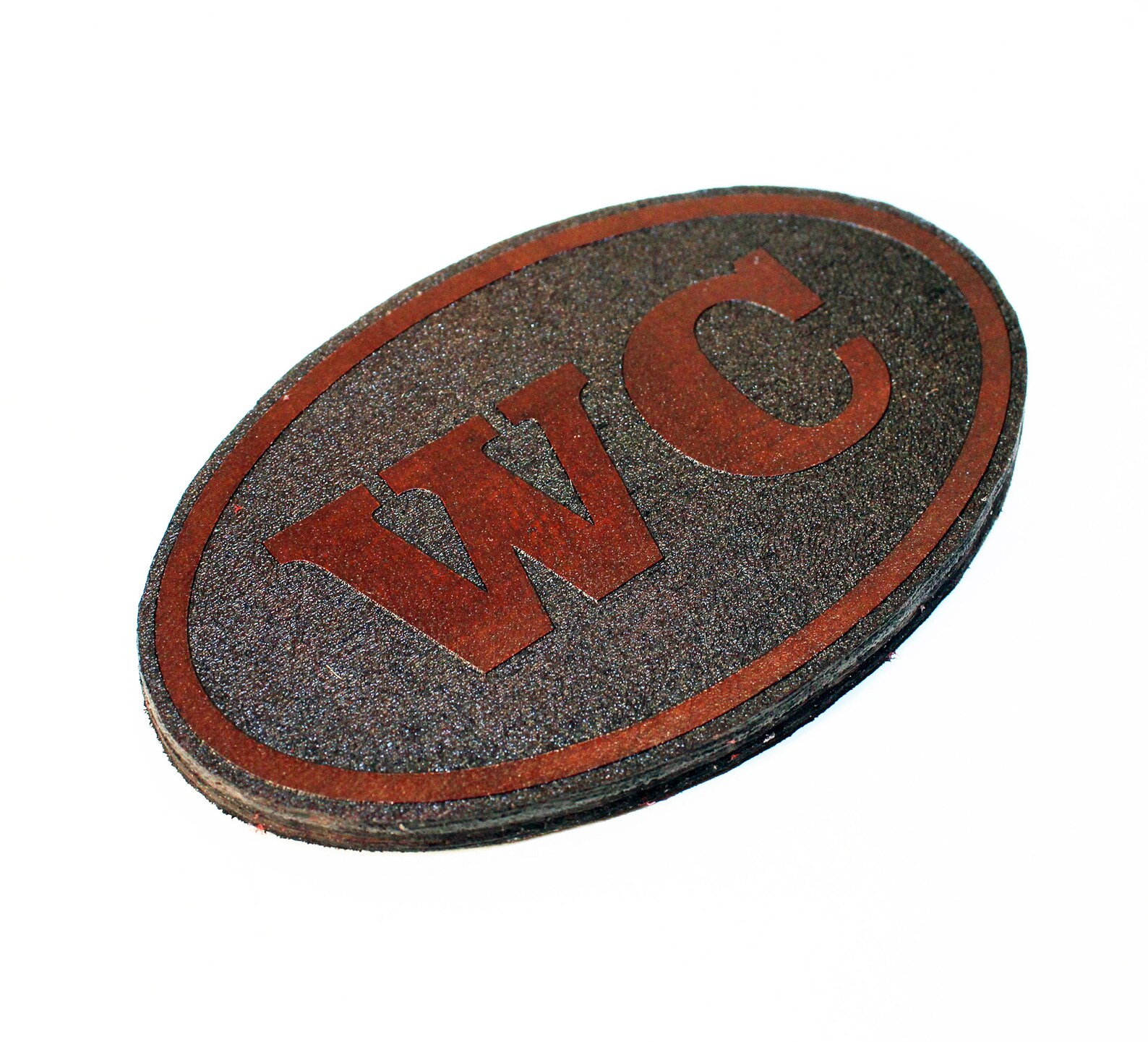 WC door sign Restroom Sign Toilet sign Door plate | Etsy